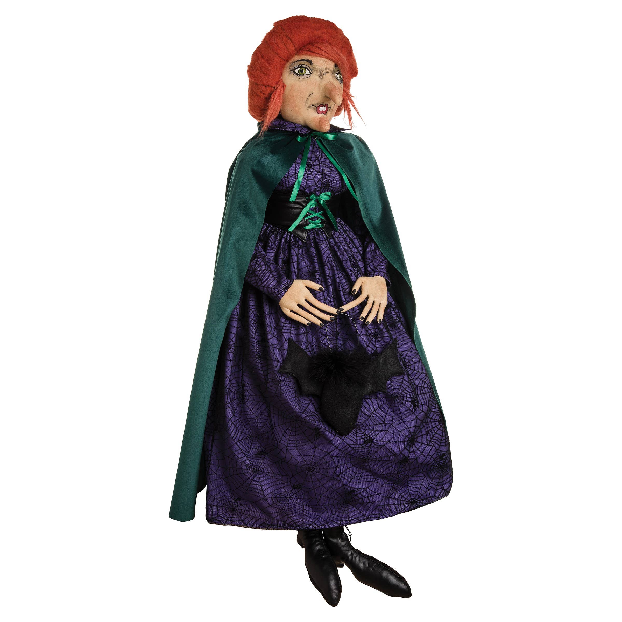 Endora Witch Joe Spencer Gathered Traditions Art Doll | Crow & Moon ...